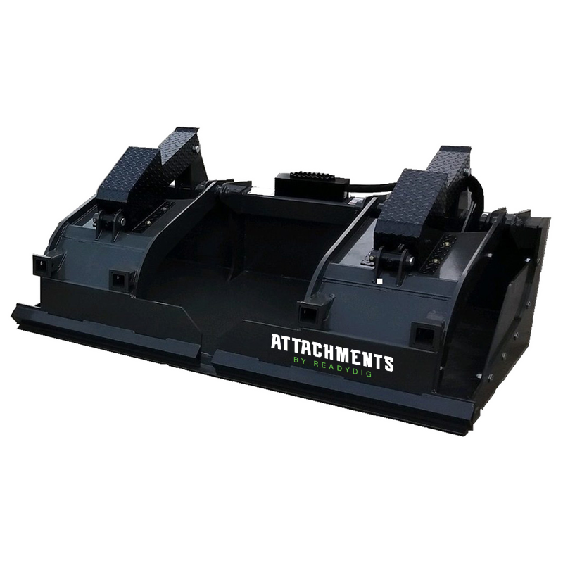 Demolition Grapple Bucket Attachment for Site Cleanup