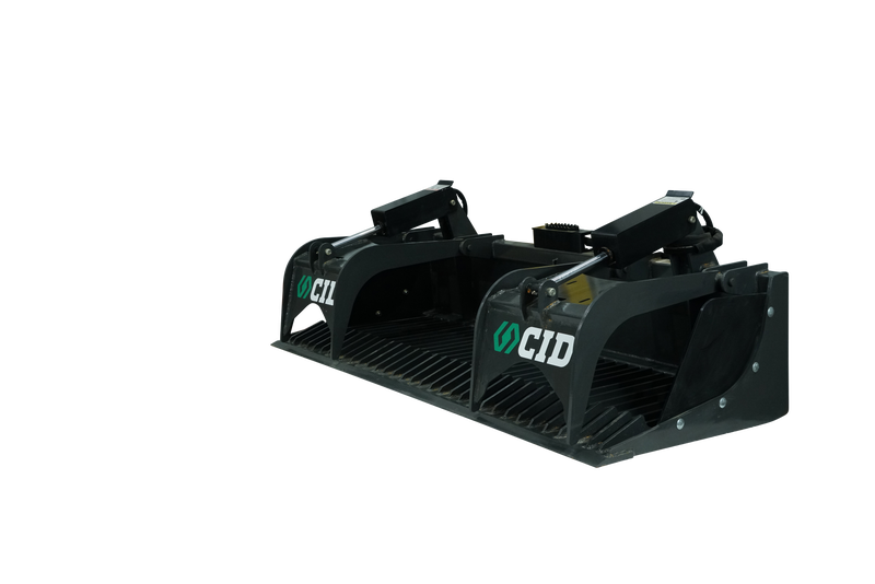 Heavy Duty Rock Grapple Attachment for Large Rock Handling