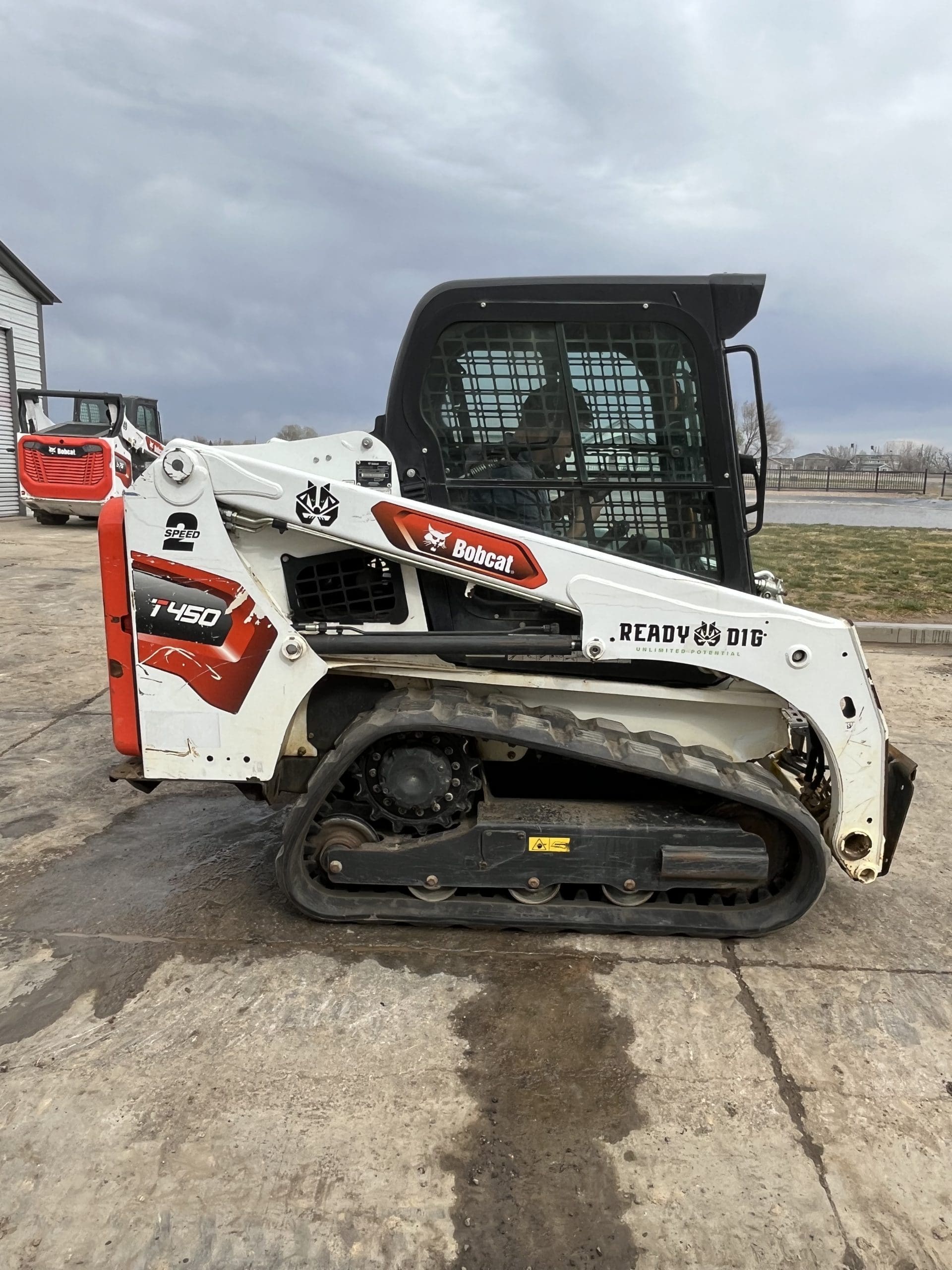 Used 2022 BOBCAT T450 Track Loader: 2-Speed, Ready for Work