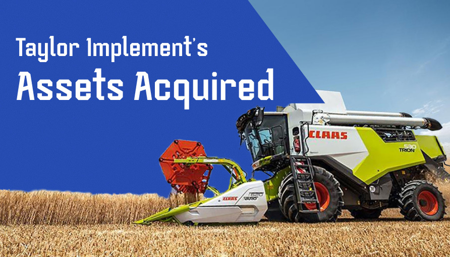 ReadyDig Acquires Taylor Implement’s Assets - Ready Dig