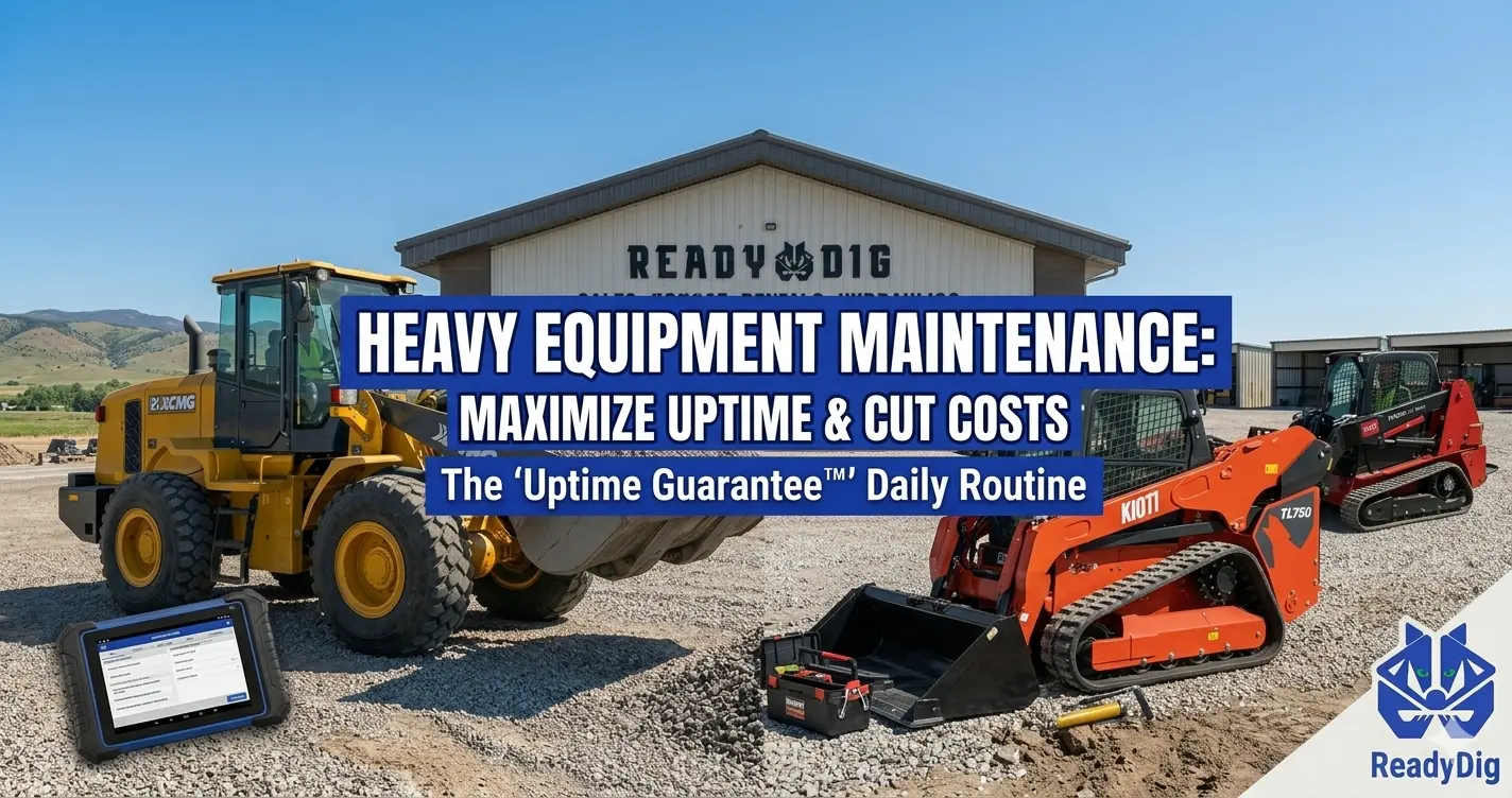 Heavy Equipment Maintenance Daily Checks You Must Follow